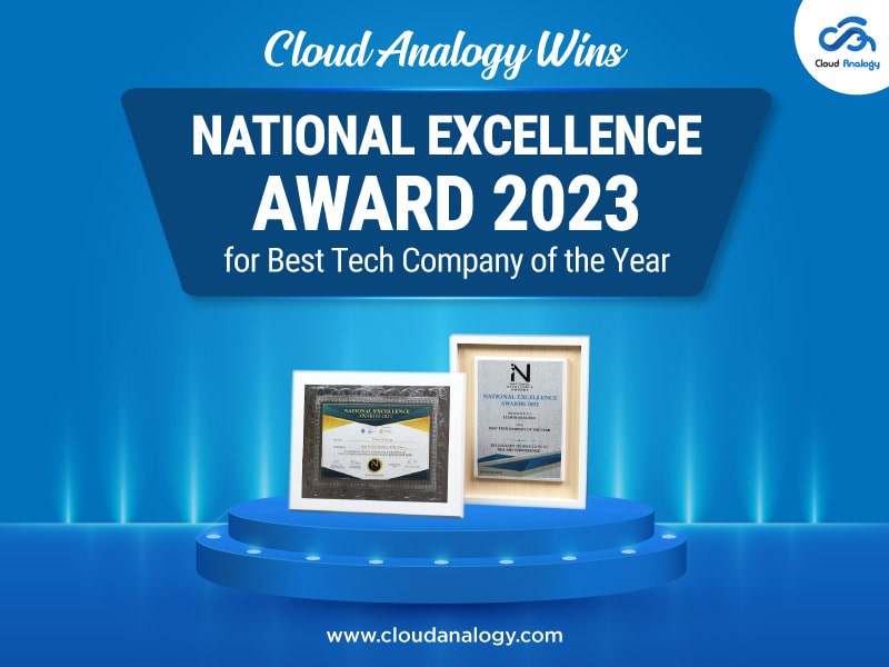 Cloud Analogy Wins National Excellence Award 2023 for Best Tech Company Of the Year - Top ...